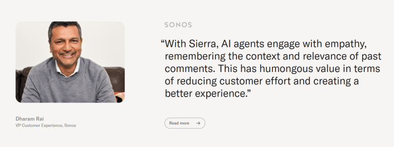 Company Spotlight: Sierra – Conversational AI Agents for Business Interactions – Stepmark Partners